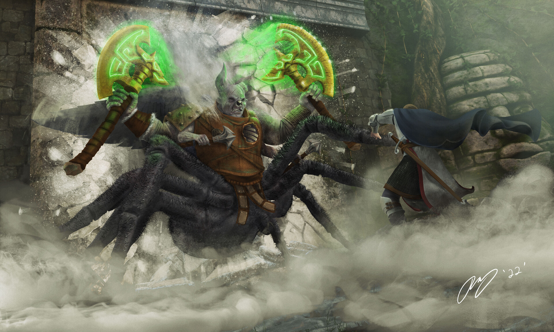 ArtStation - Ancient Spider Monster