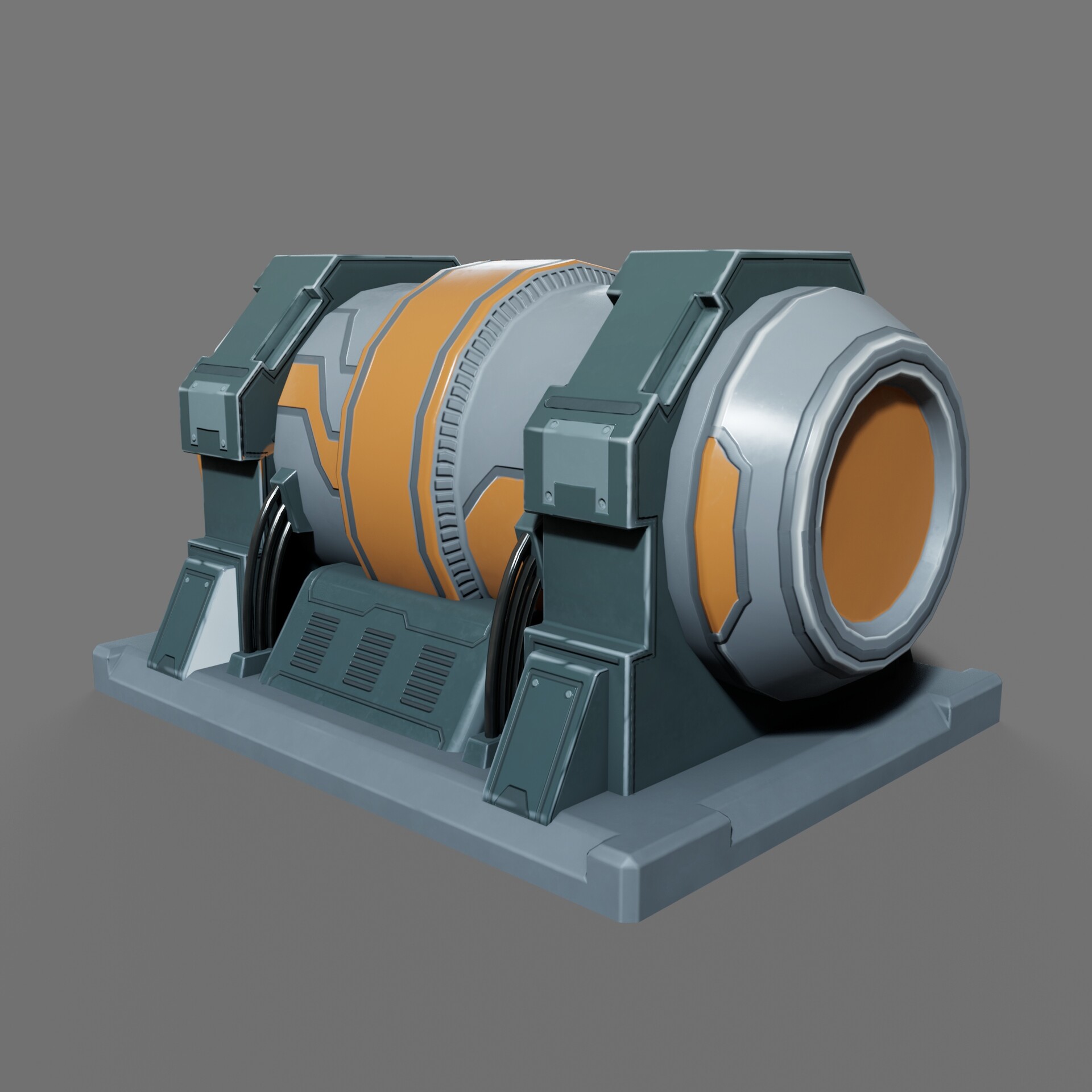 ArtStation - Sci Fi Storage Tank