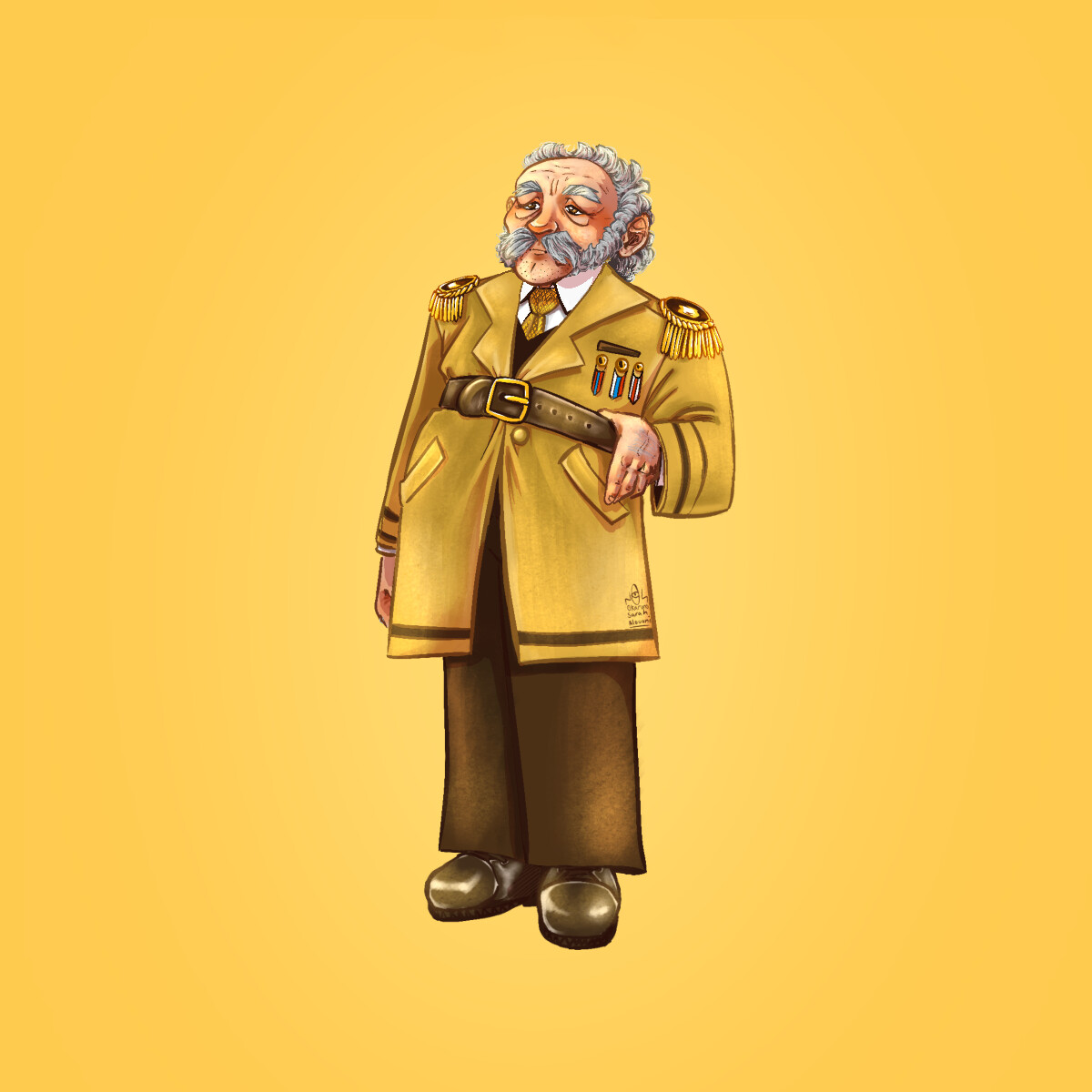 Colonel Mustard Clue