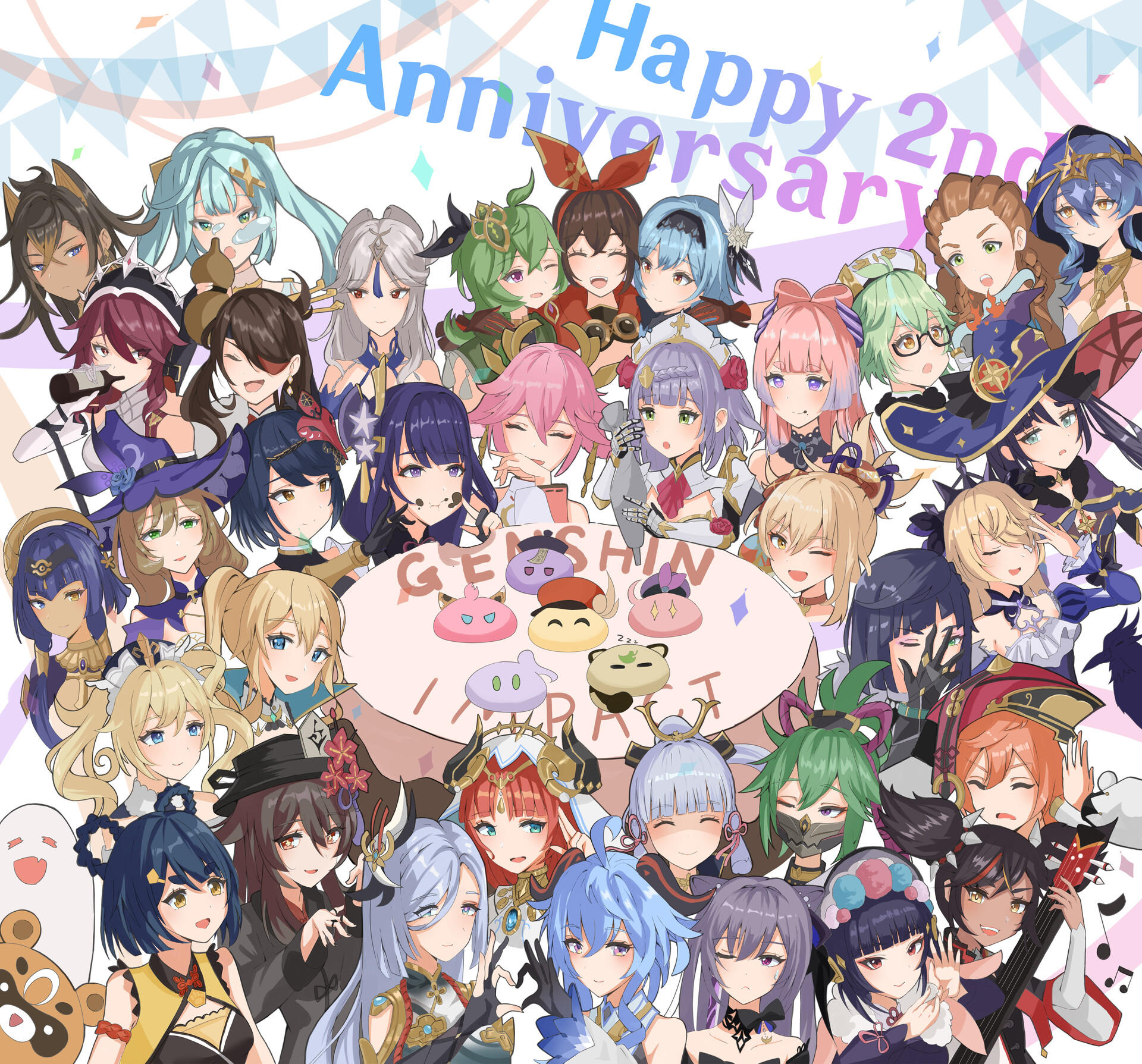 ArtStation - Entry for Genshin Impact 2nd Illustration contest