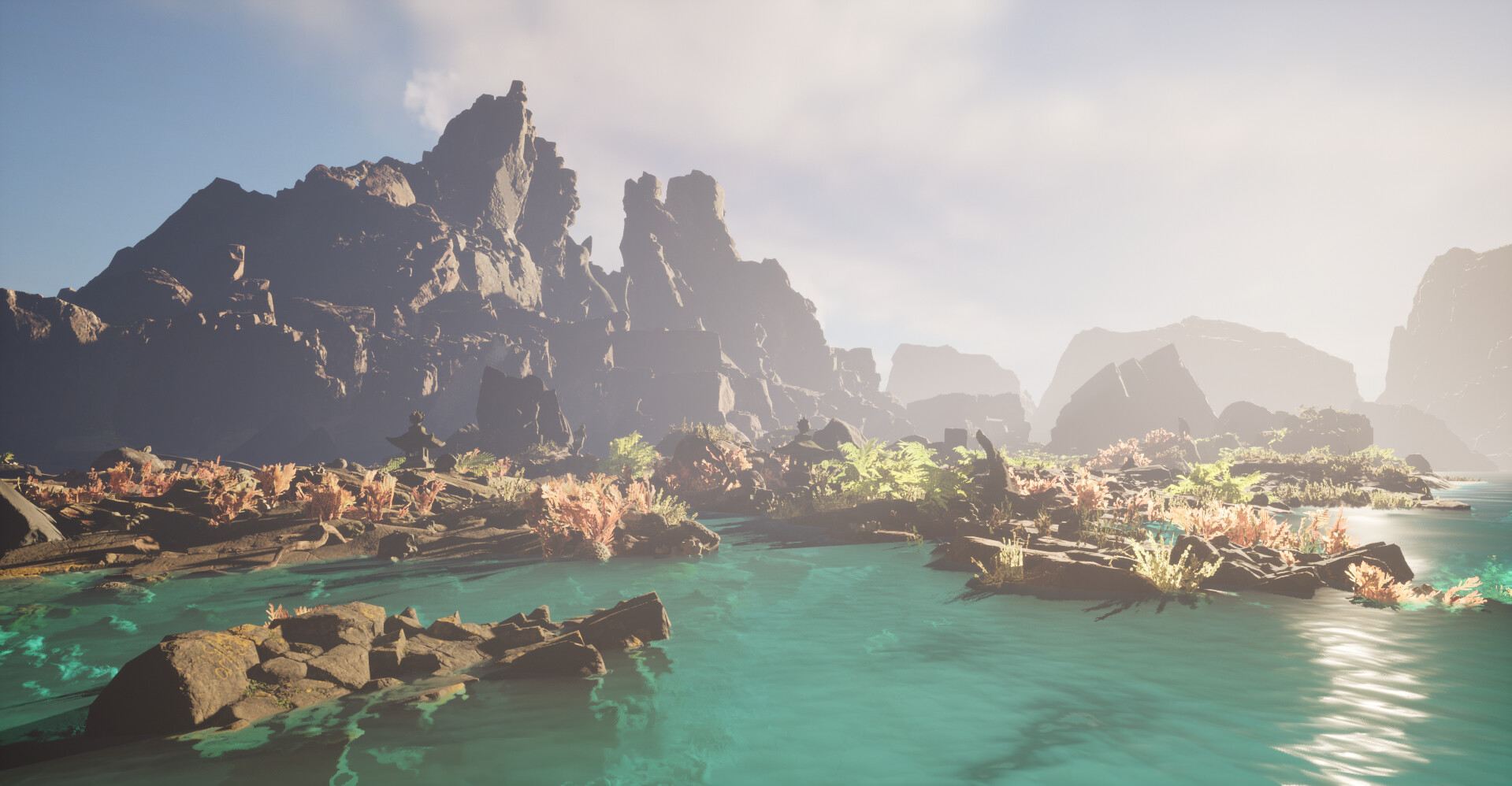 ArtStation - Rock Island