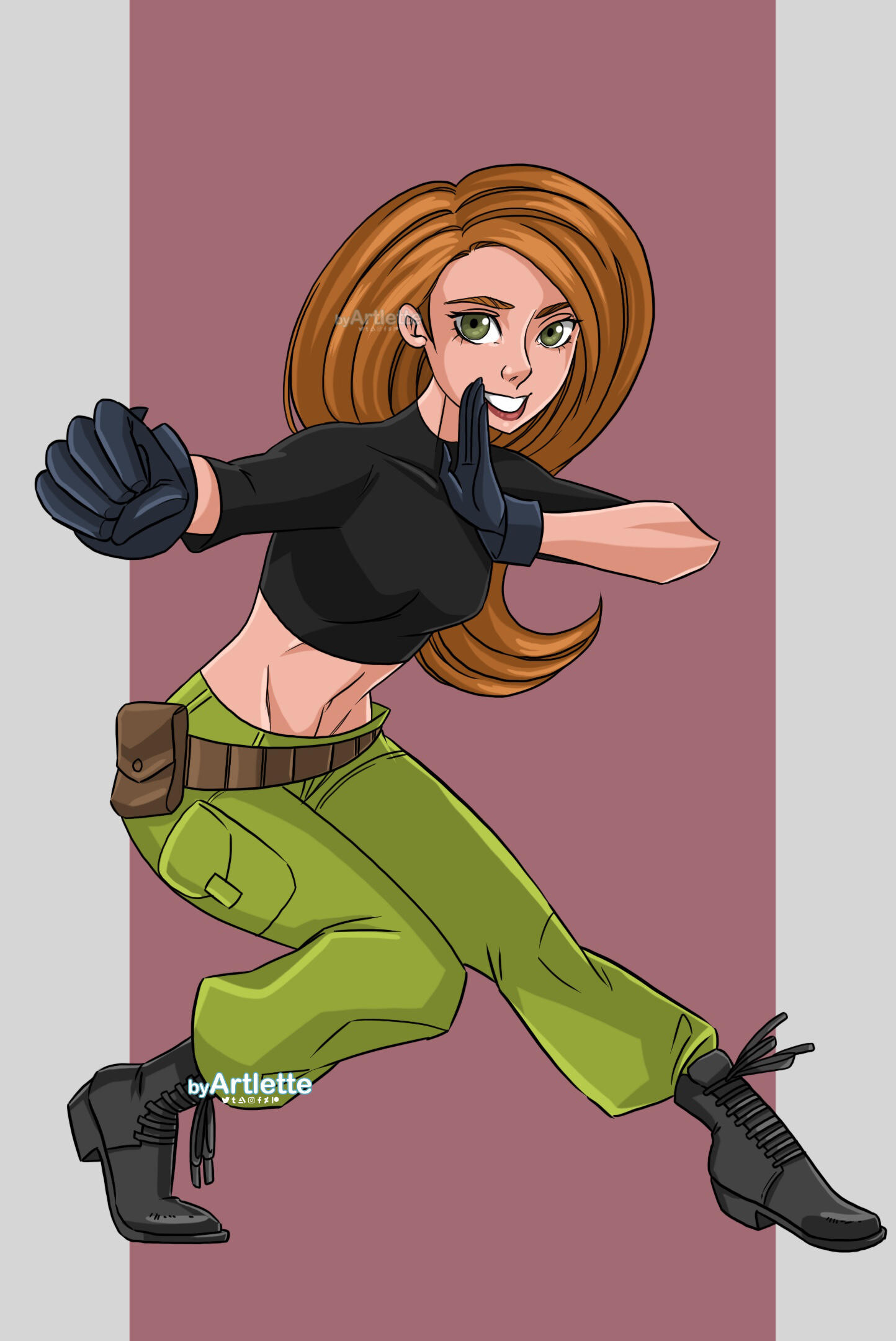 ArtStation - Kim Possible