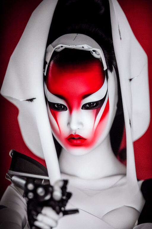 ArtStation - AI SciFi/Fantasy Geisha Study