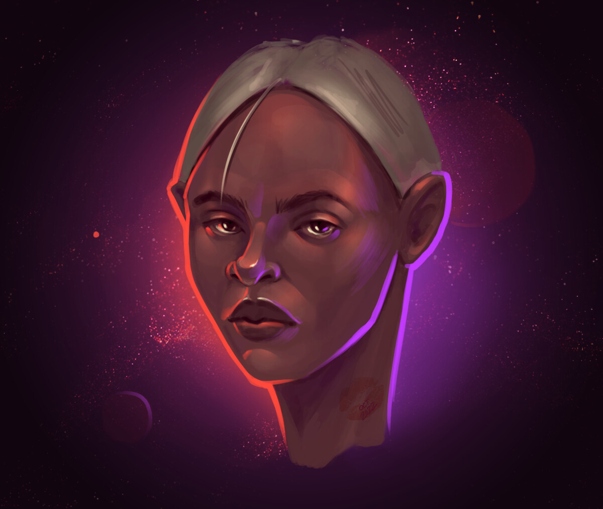 ArtStation - Black girl sketch