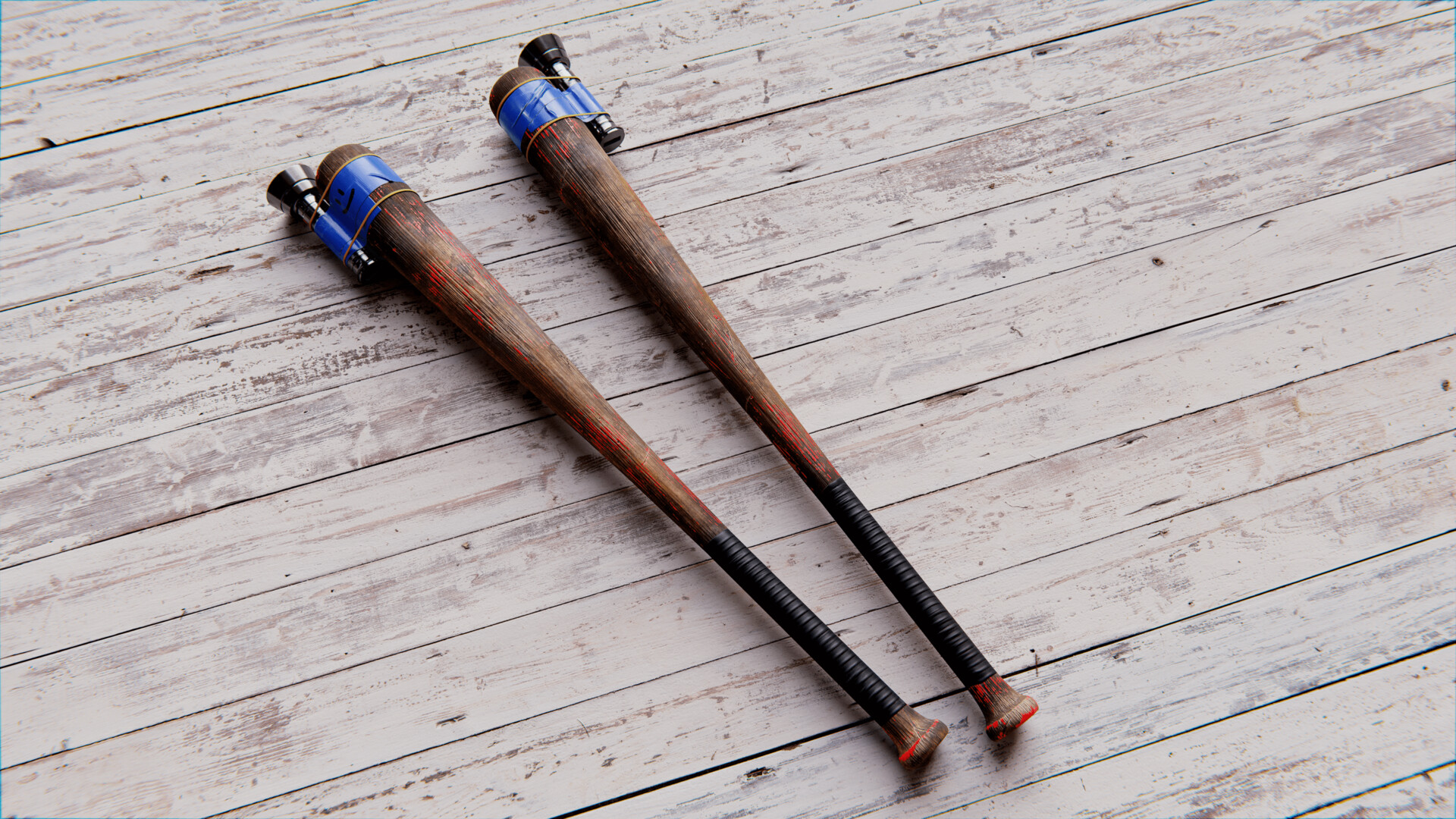 ArtStation - Post-Apocalyptic Baseball Bat