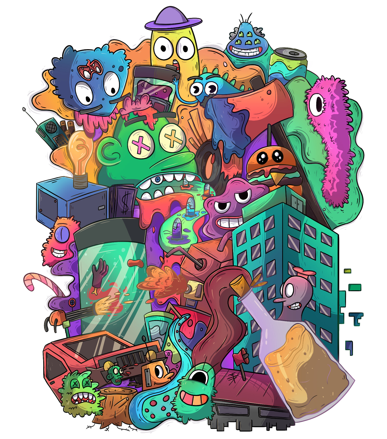 ArtStation - Doodler Zombie Science