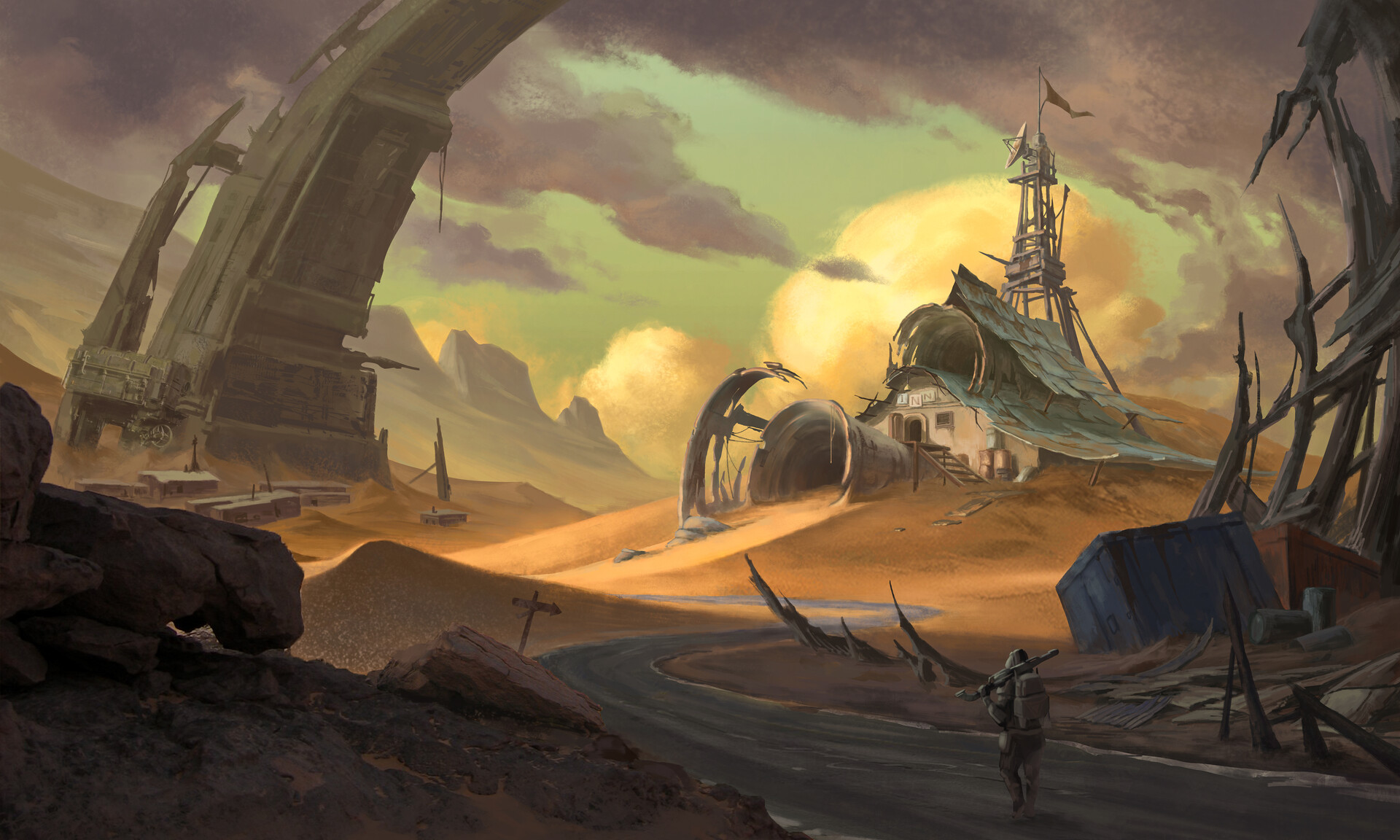 ArtStation - The Abandoned Land