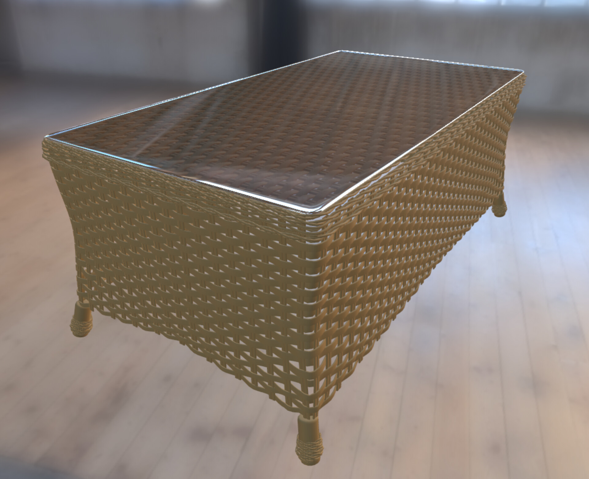 ArtStation - Sorrento Woven Table