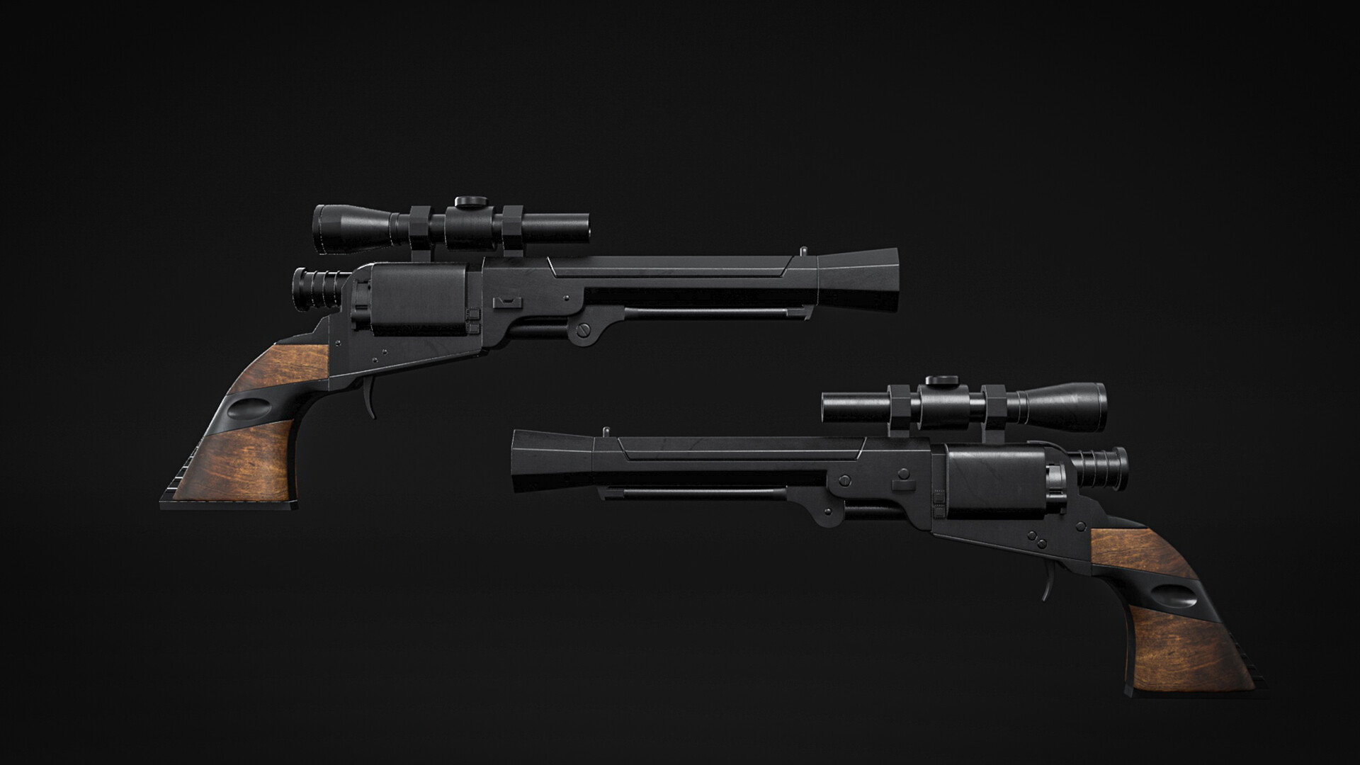 Sarath CG - Cad Bane Blaster Pistol