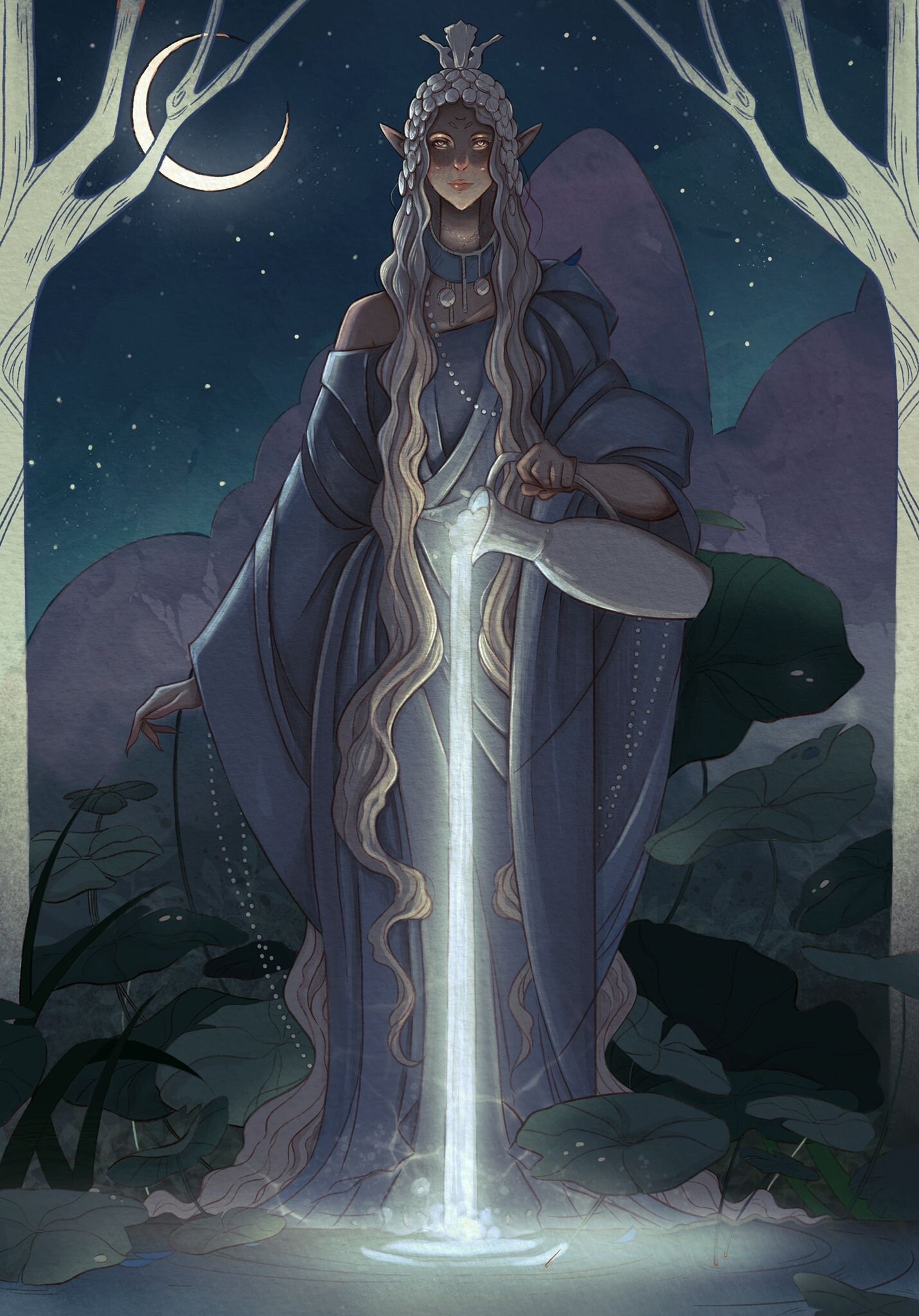 ArtStation - Galadriel lady of Lothlórien