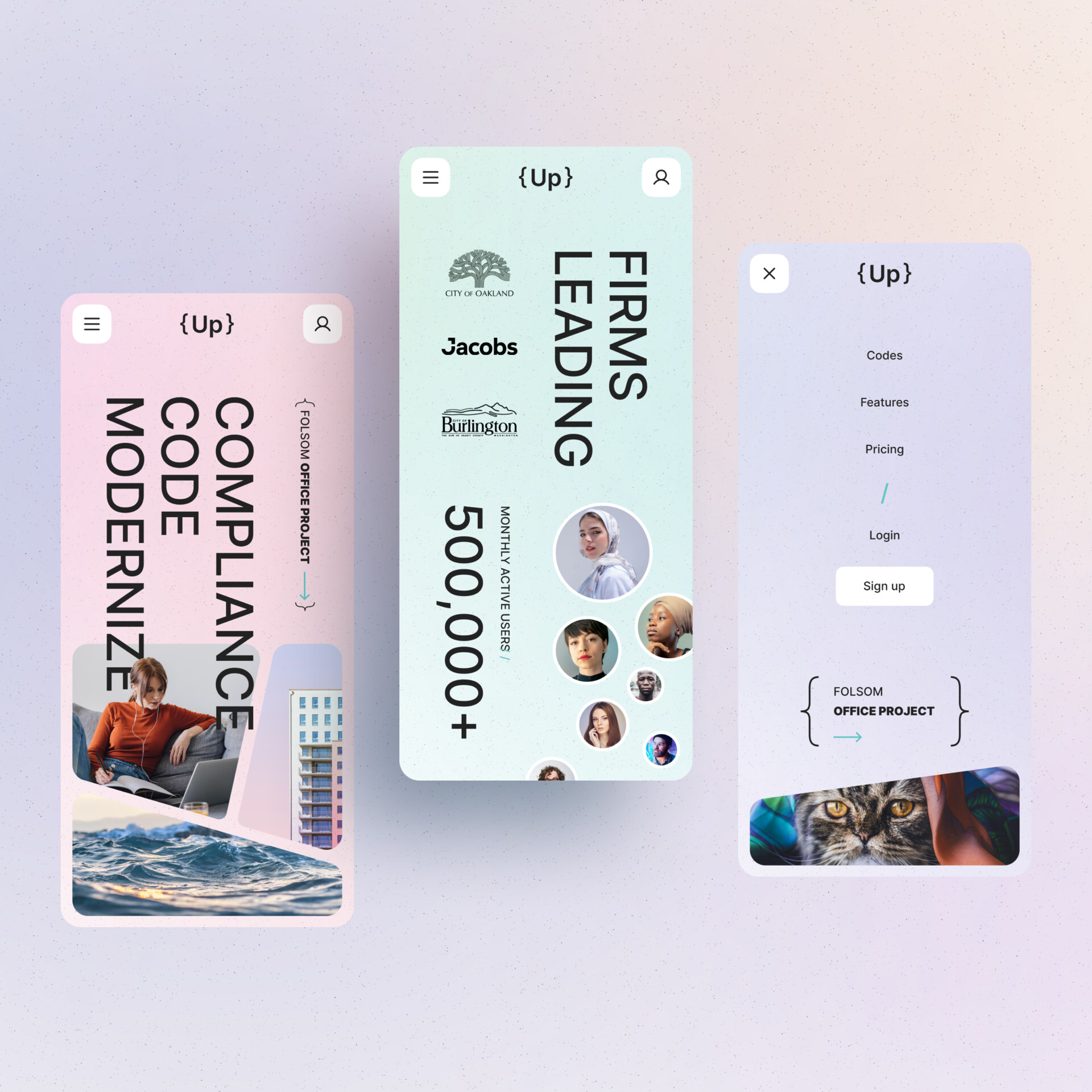 ArtStation - Code Modernize Mobile Design