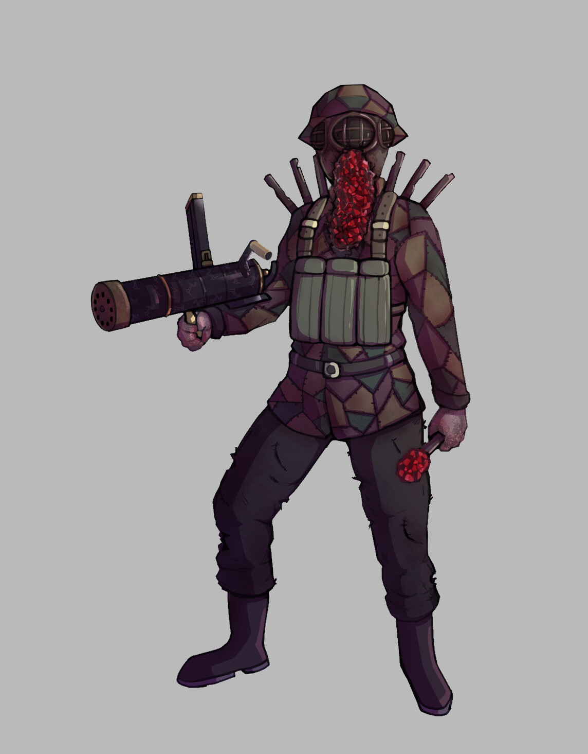 ArtStation - Crystal soldier