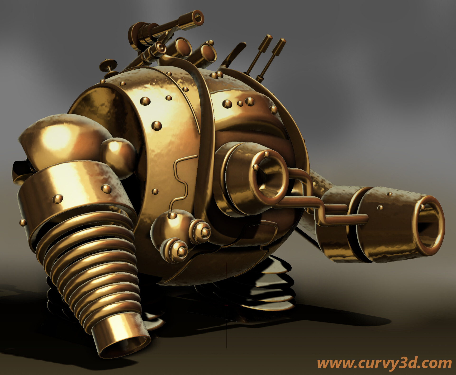 ArtStation - Cannon Bot