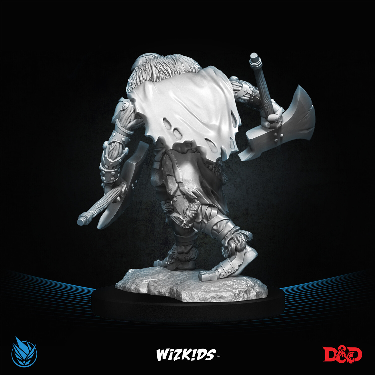 WildMesh Studio - Warfoged Barbarian - Low