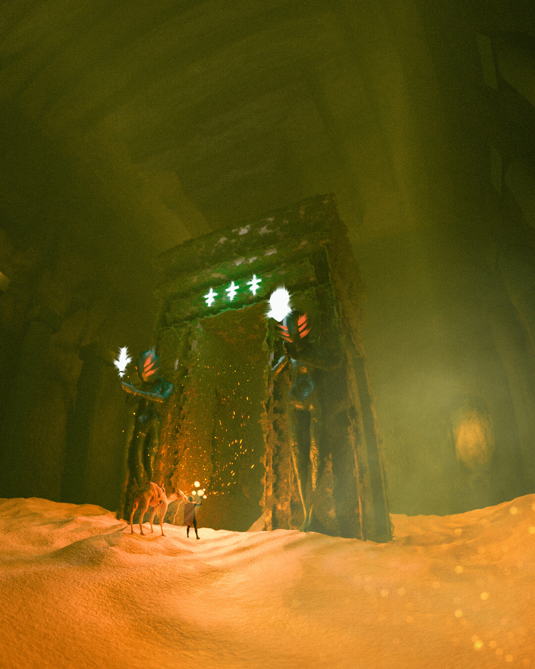 ArtStation - AGADEZ TEMPLE