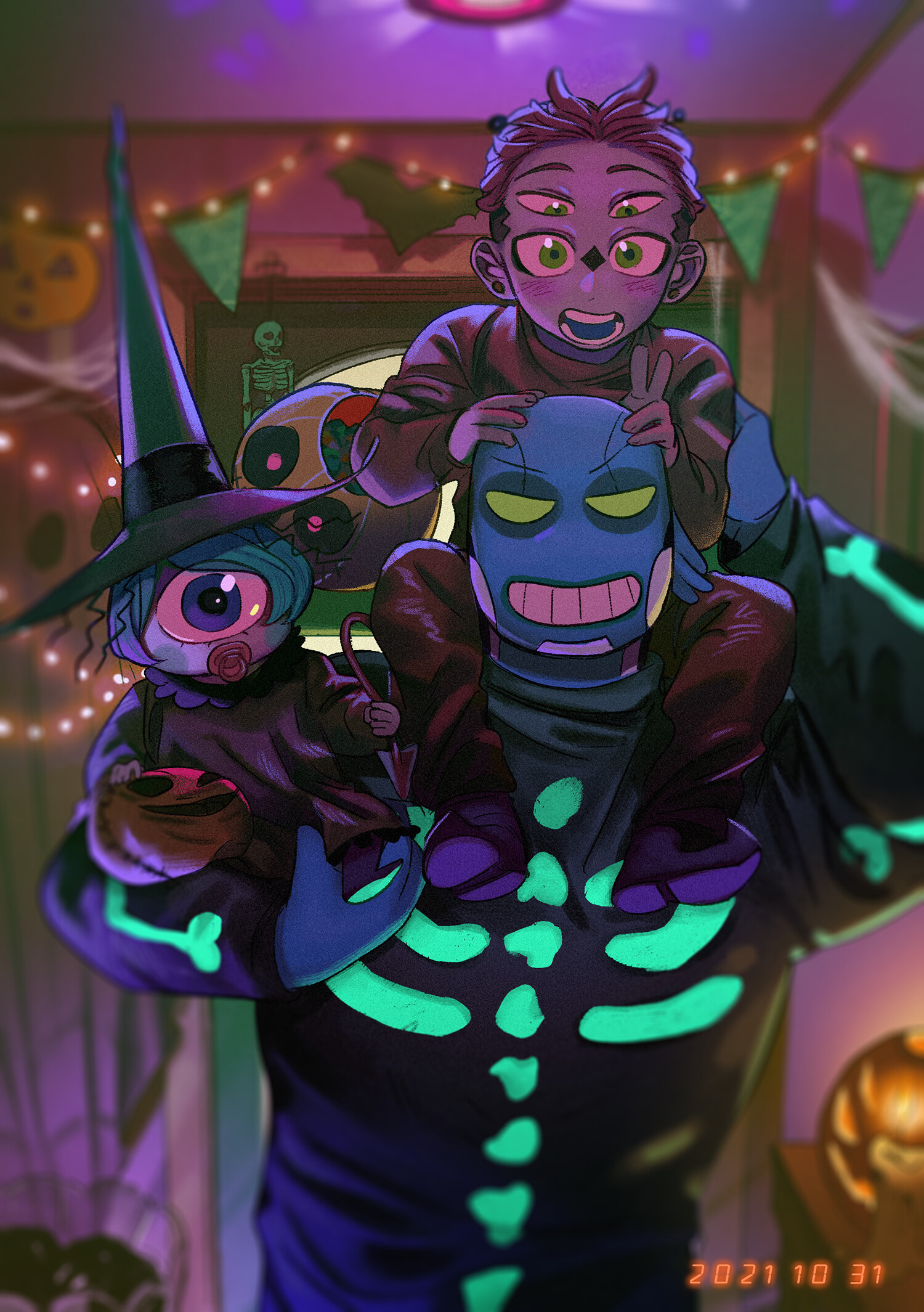ArtStation - 2021 oc halloween