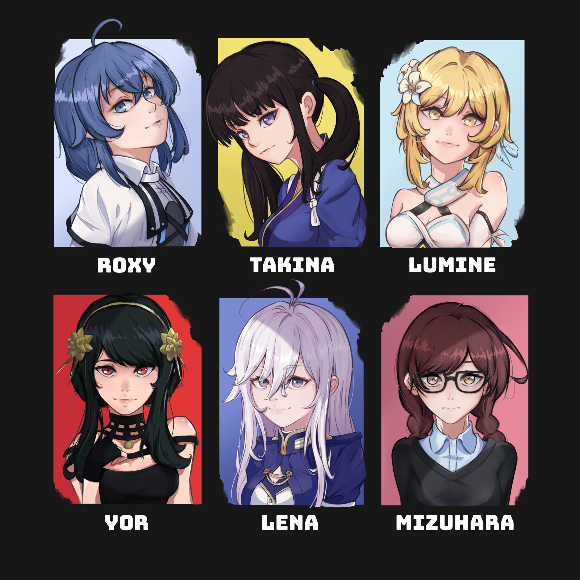 ArtStation - Six Fanarts