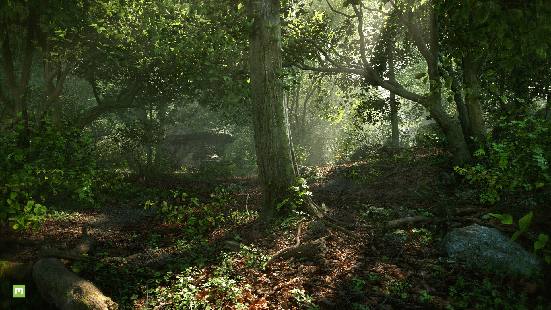 Simon Barle - Megascans Trees: European Hornbeam