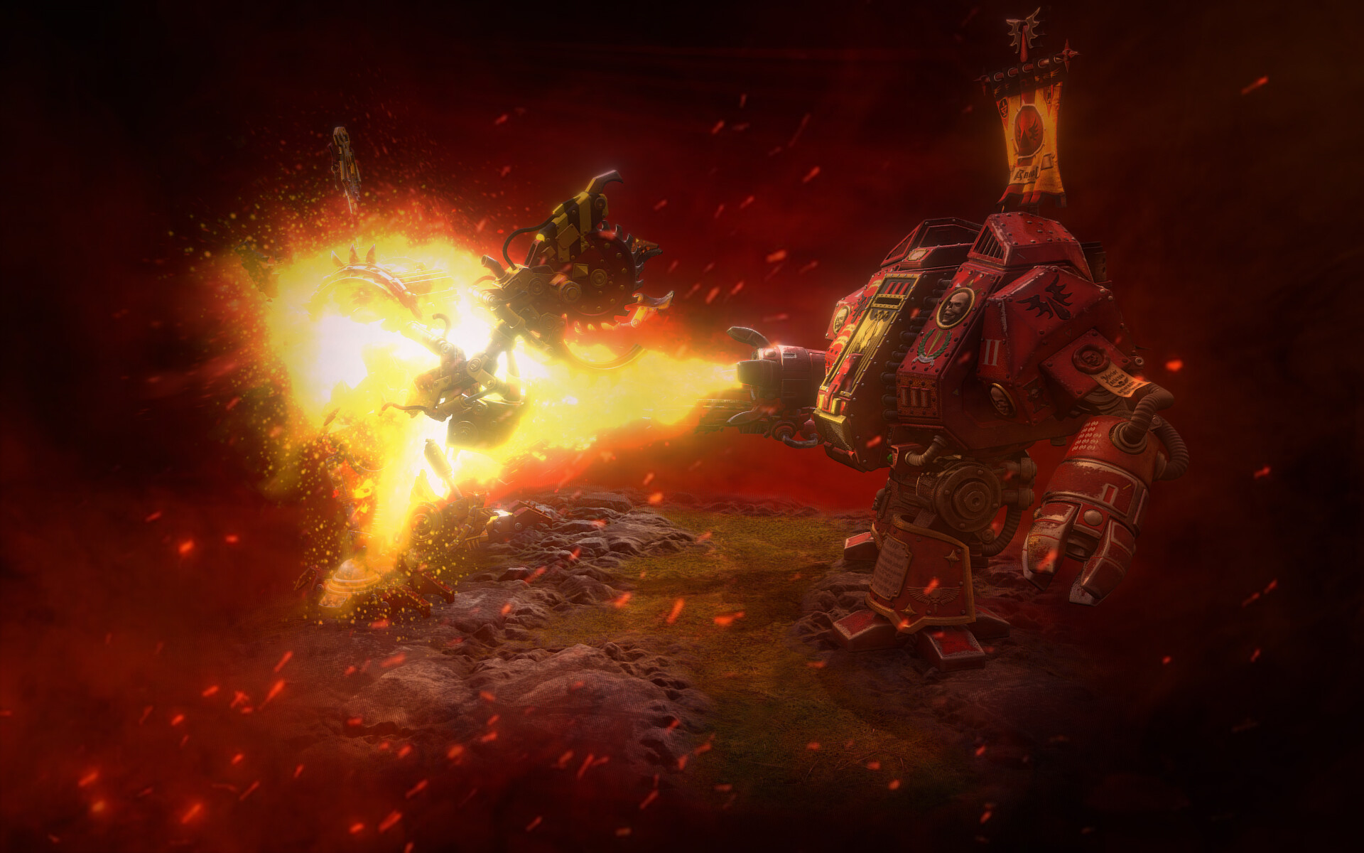 ArtStation - WarHammer 40k...The battle!!