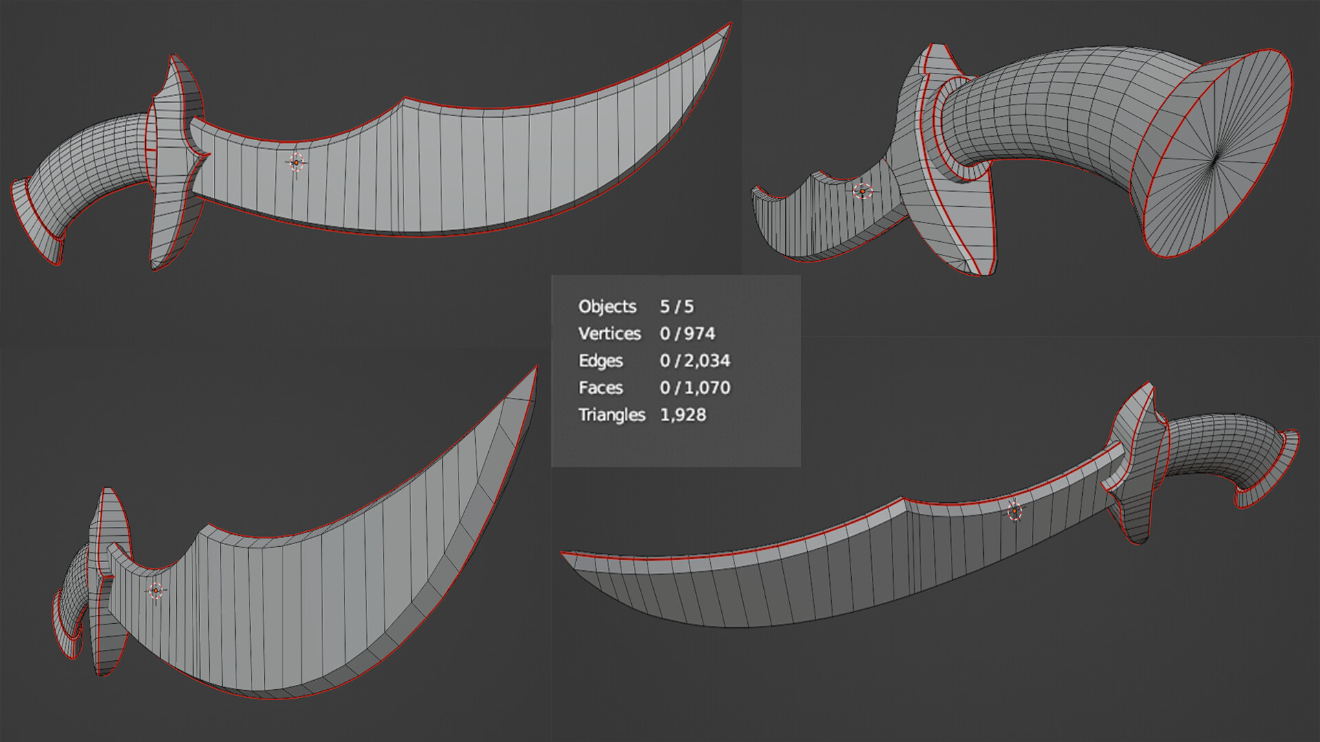 Luke Jordan - Stylised Weapon