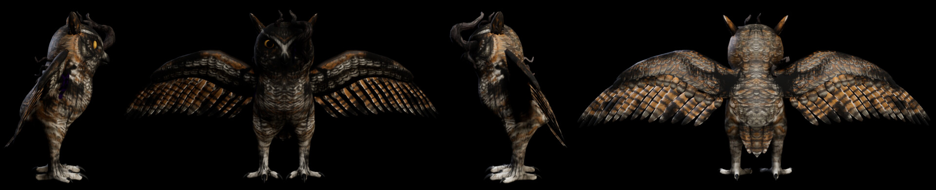 Gabrielle Benninghoff - Stylized Animal Models: Monster Variants