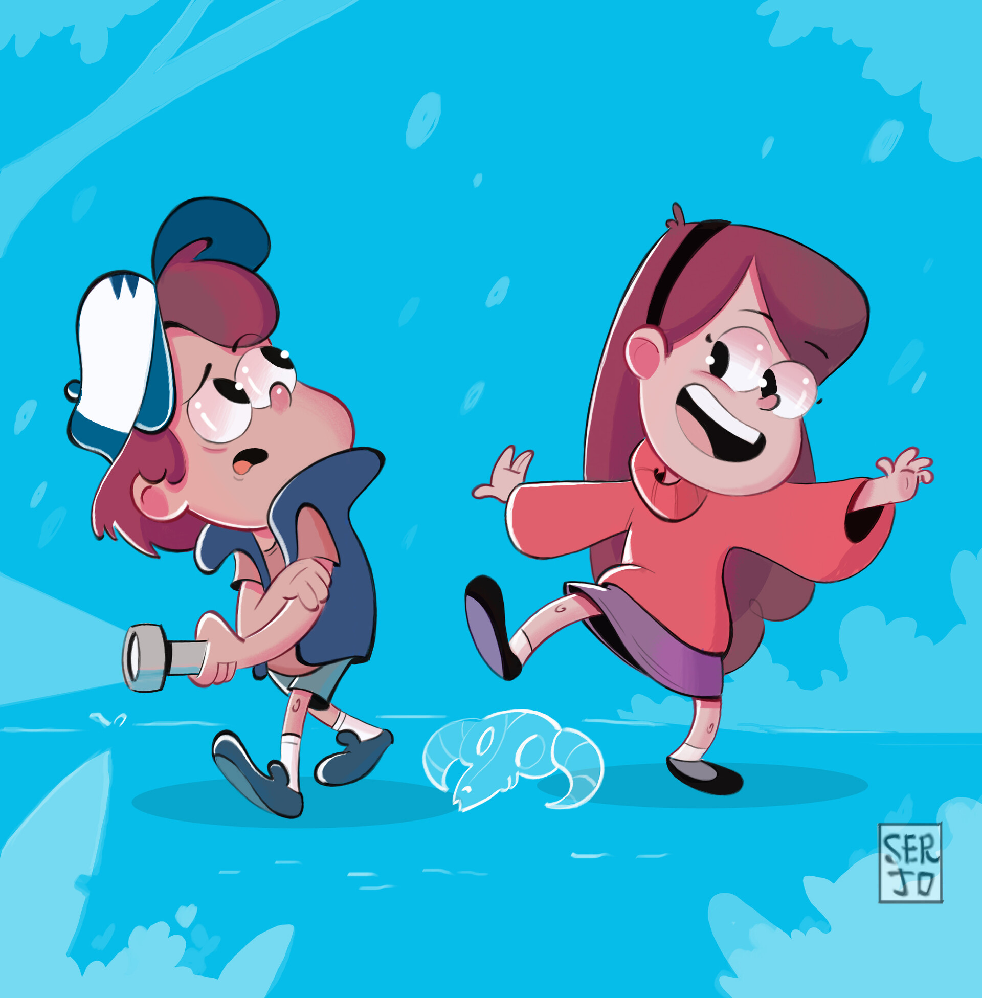 ArtStation - Gravity Falls Cover