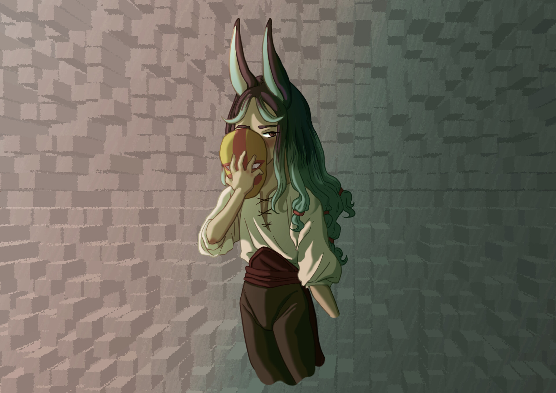 ArtStation - Stolas, the man of the Forest