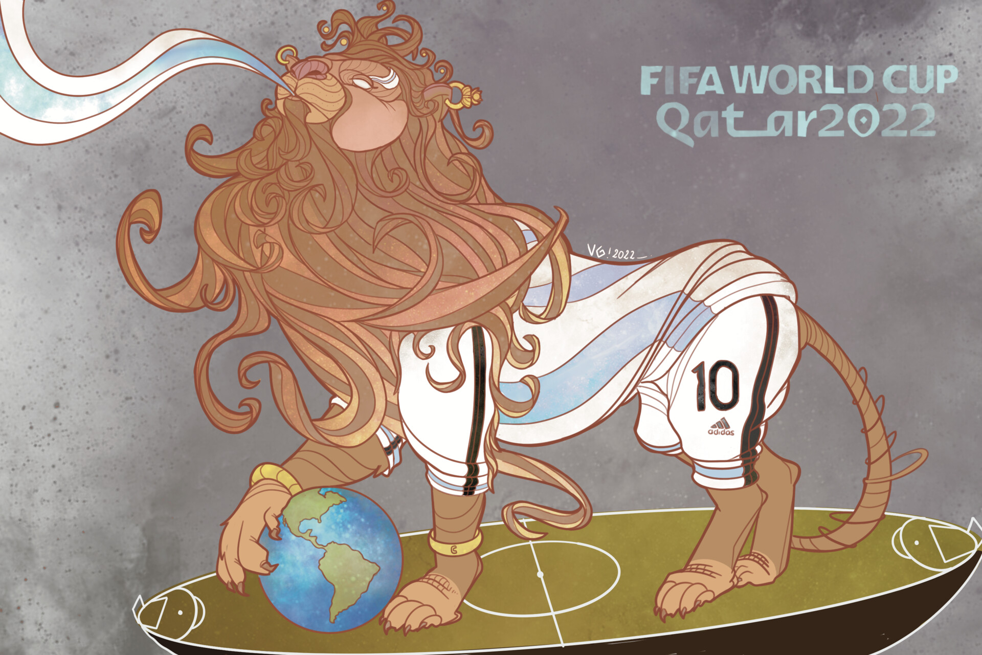 ArtStation - "LION Messi"