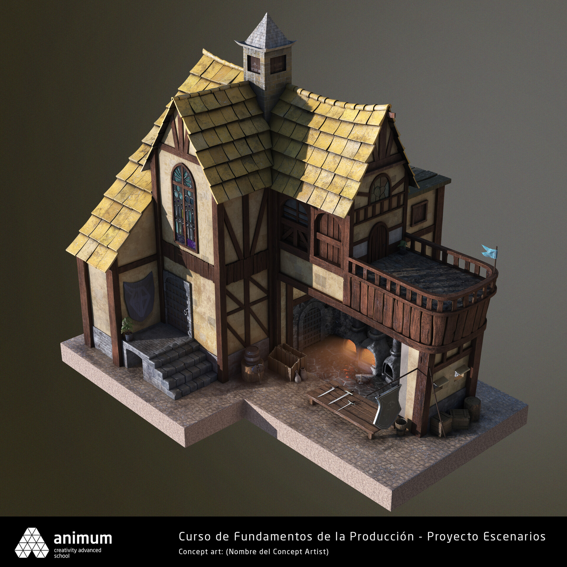 ArtStation - Black Smith's Shop