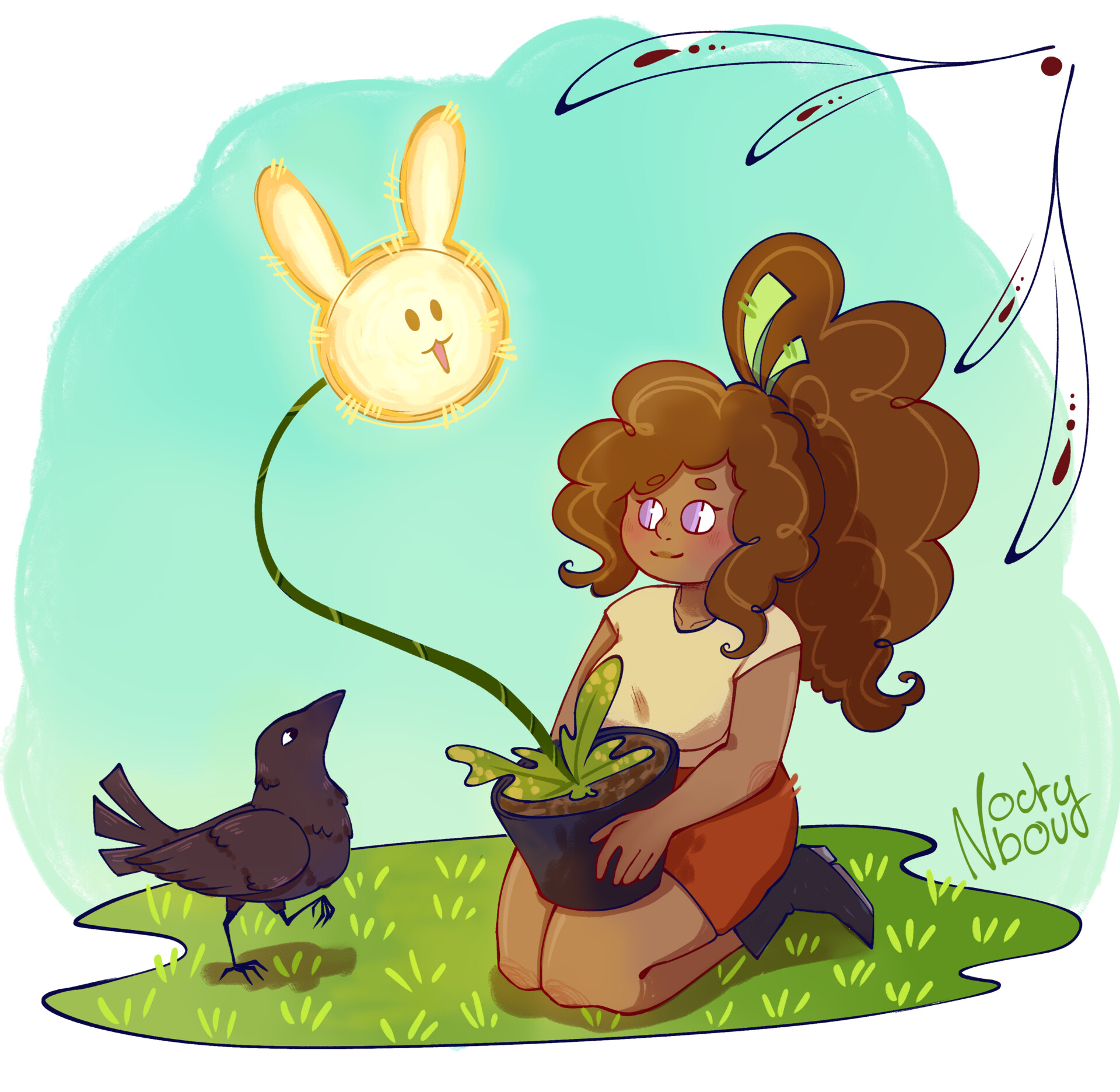 ArtStation - Magic flower