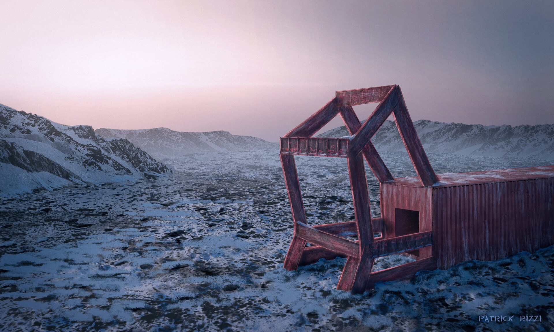 ArtStation - Antarctic Wreck