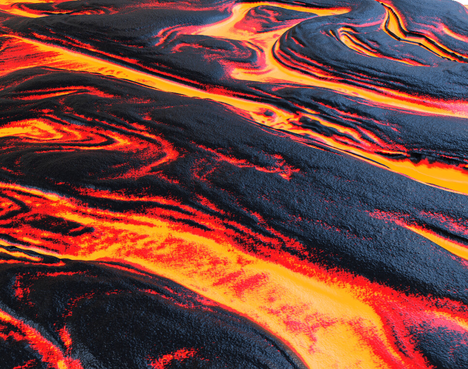 ArtStation - Procedural Lava