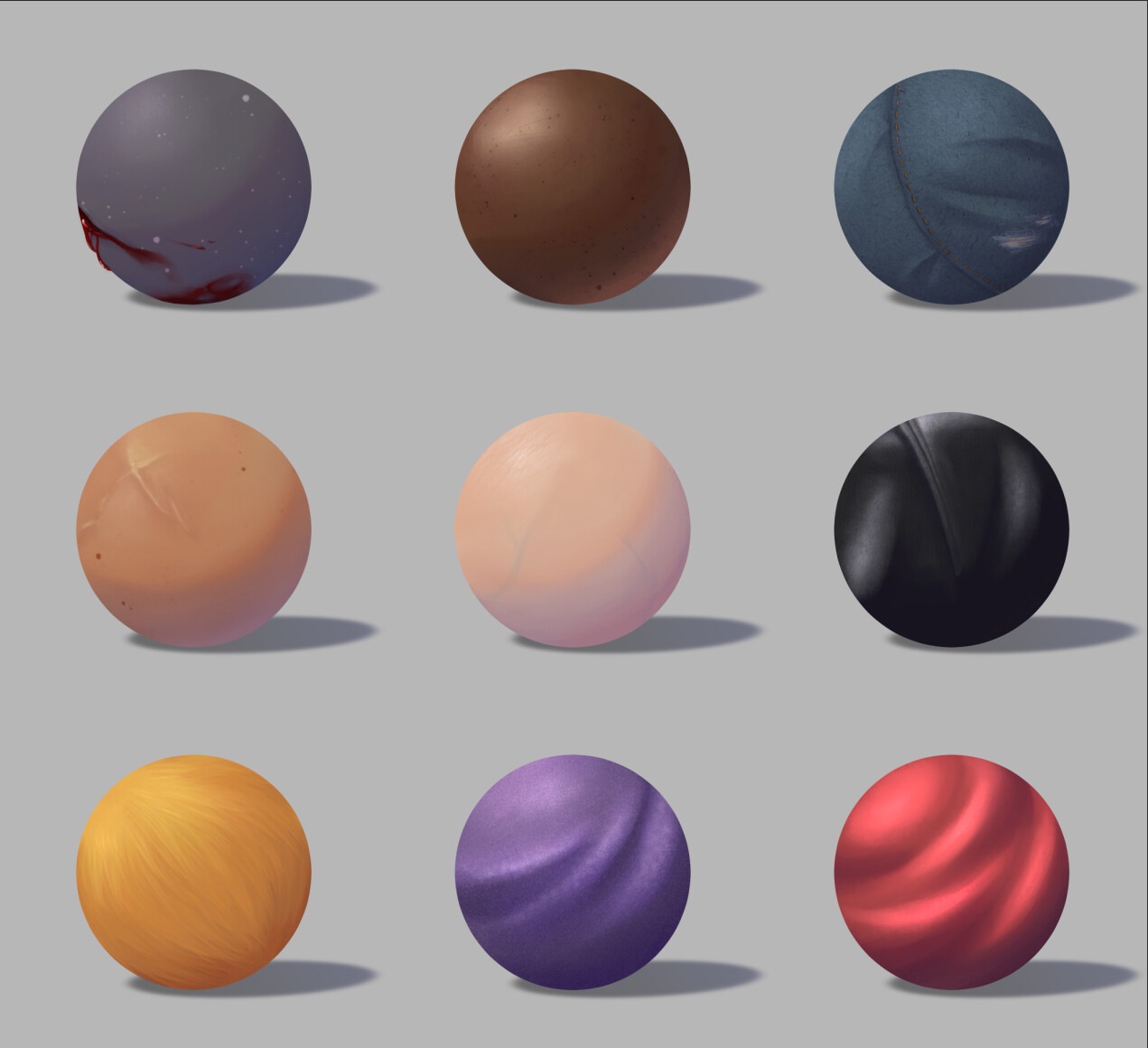 ArtStation - texture practice