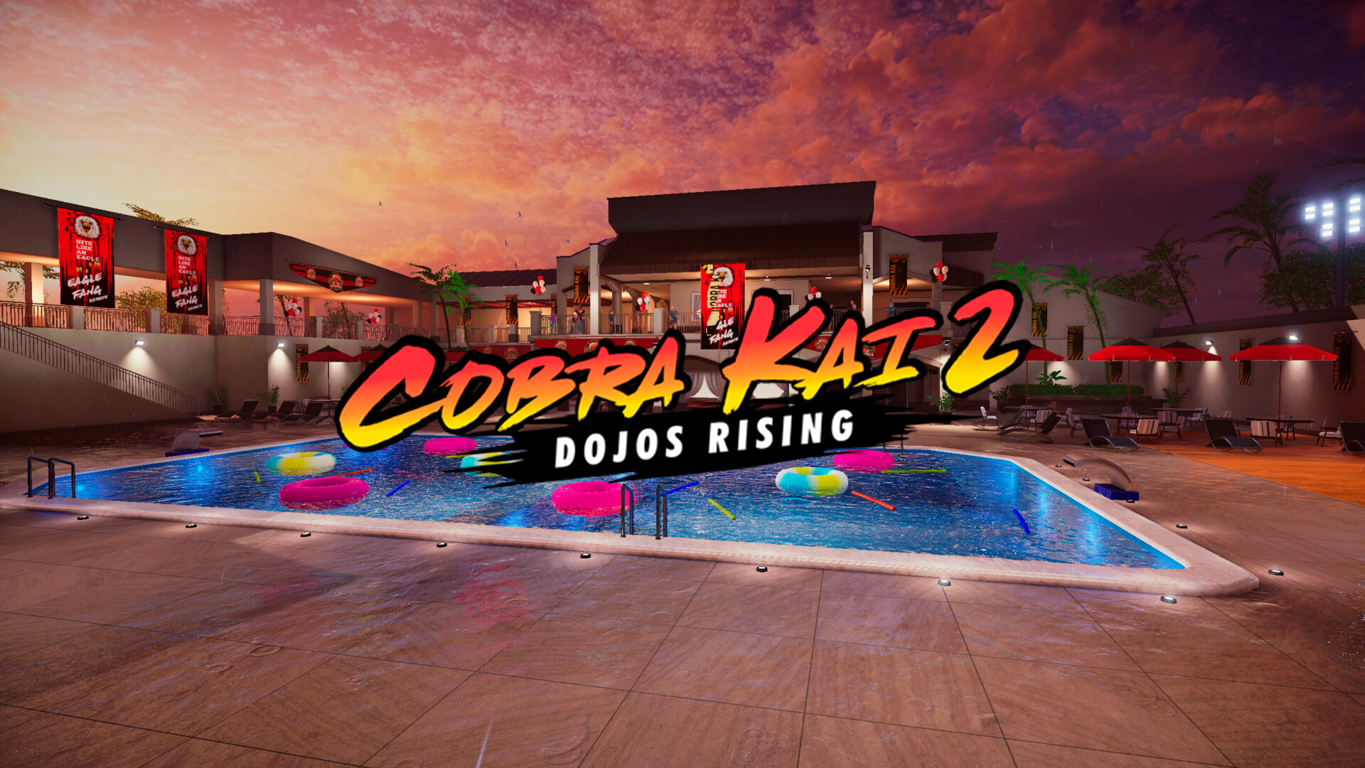 ArtStation - Cobra Kai 2 - Dojos Rising: Beach Club