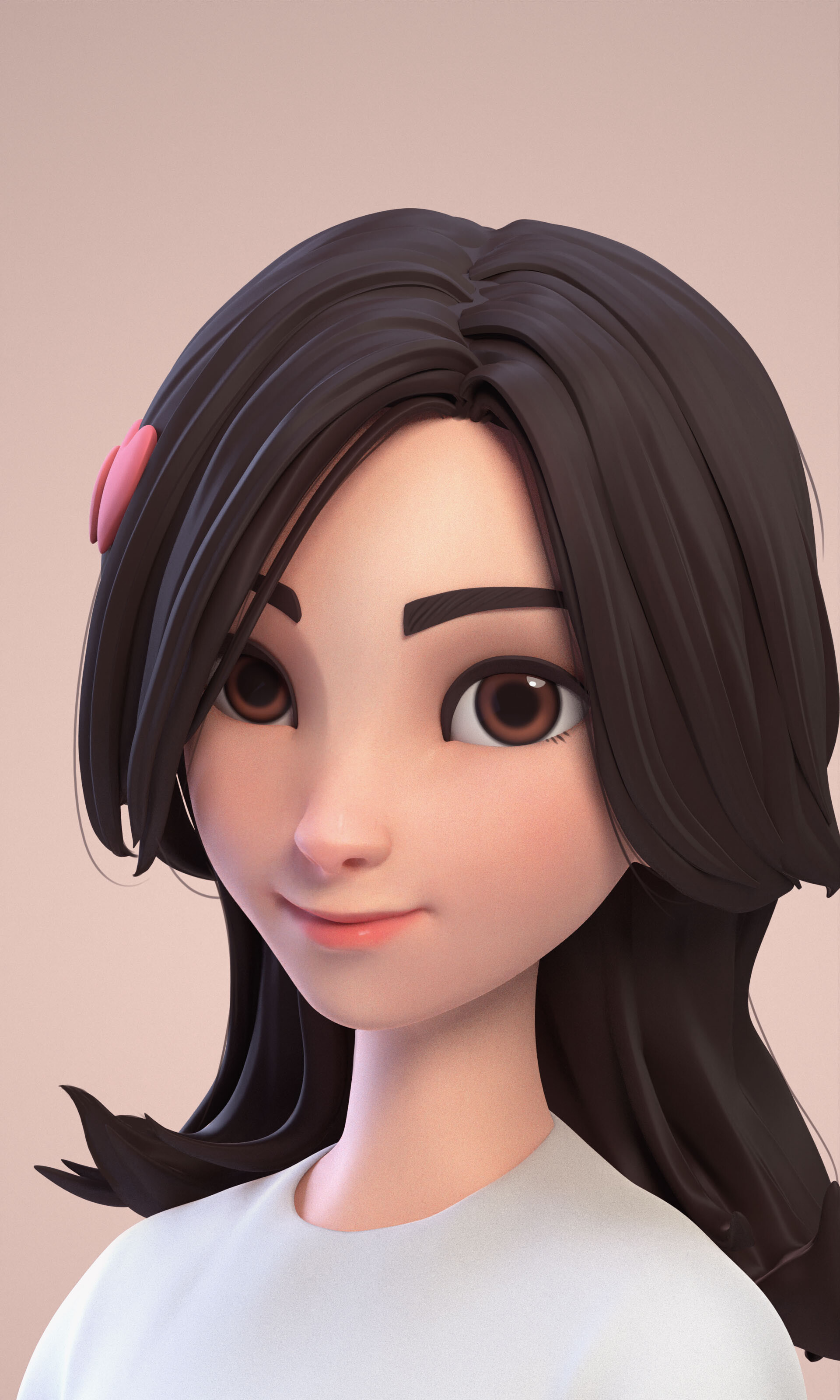 ArtStation - My Family-1 Dear wife