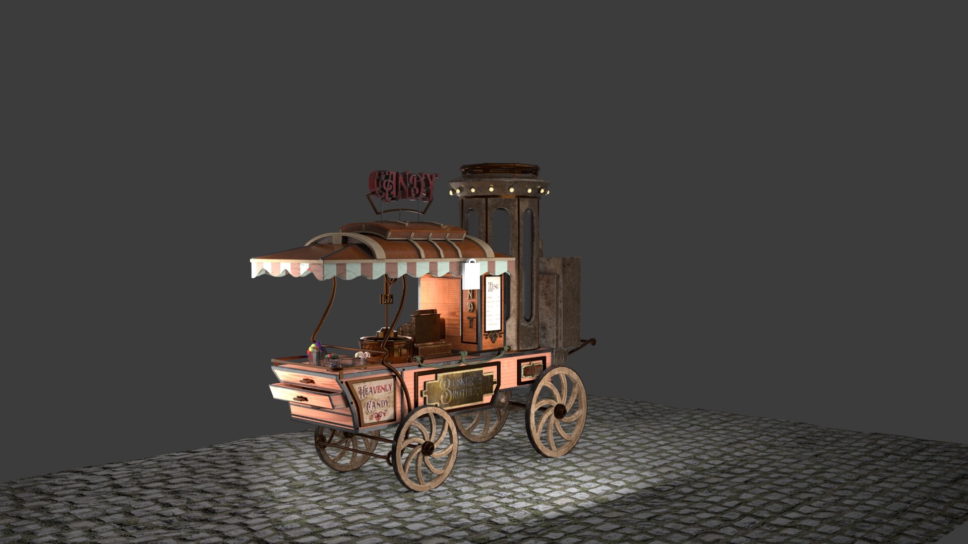 ArtStation - Candy Car