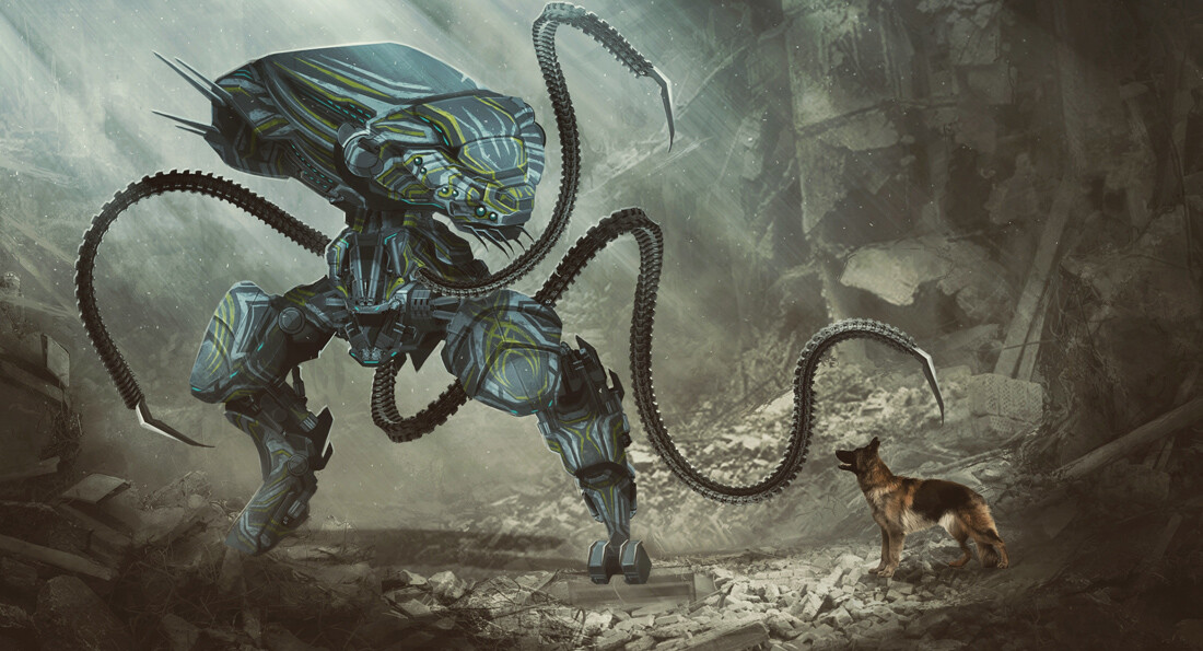 Tom Cross - Alien Mech Invasion / 2 of 3