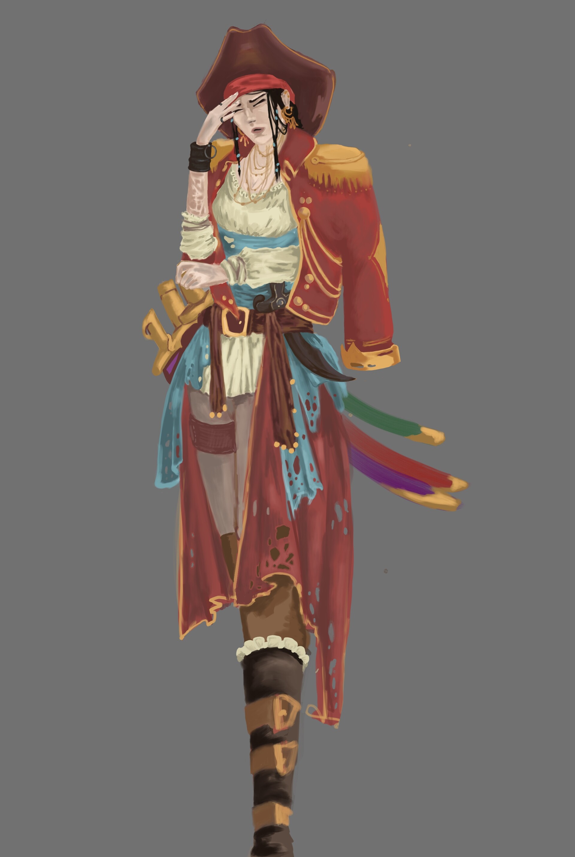 ArtStation - "Clarissa" - Character Concept