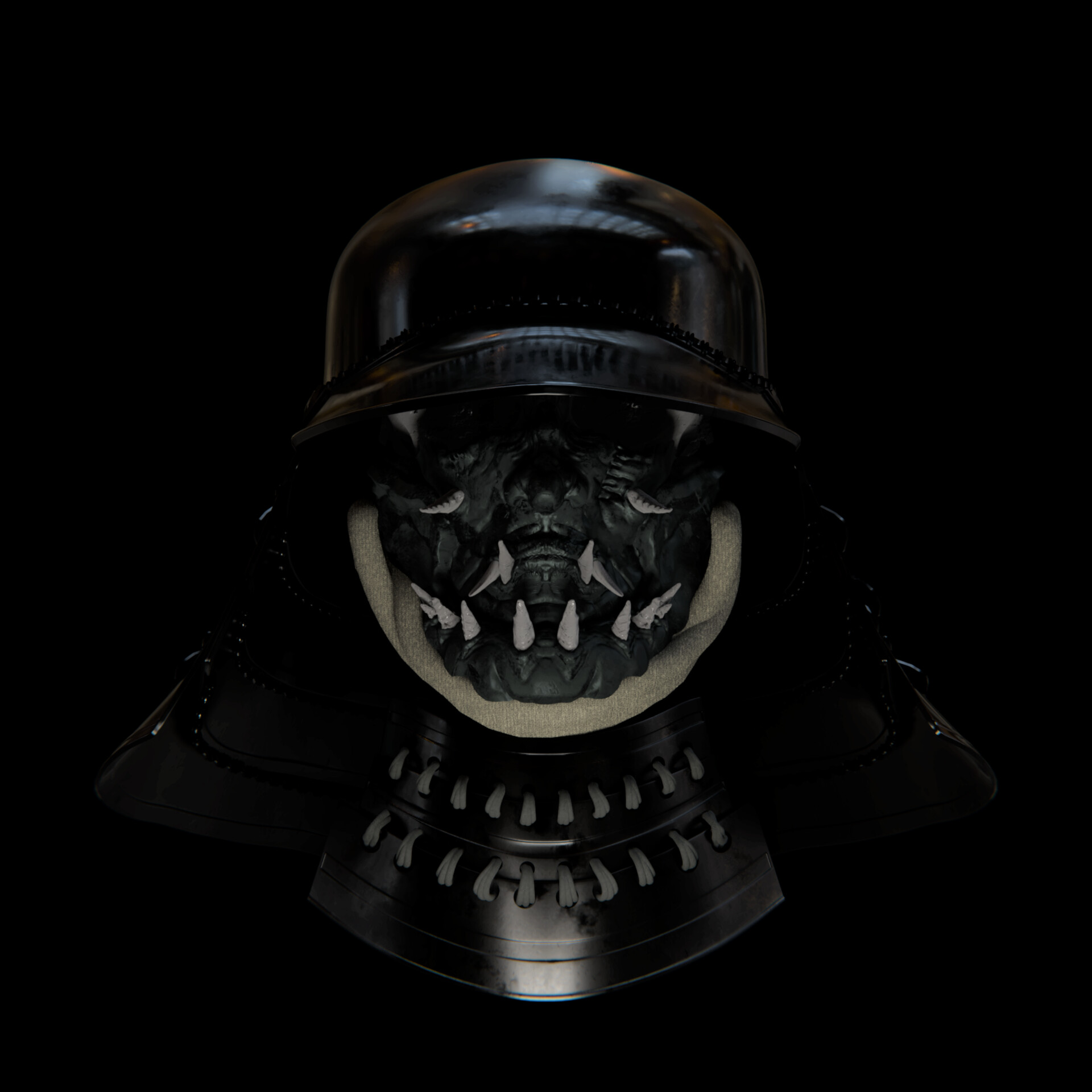 ArtStation - Samurai Mask