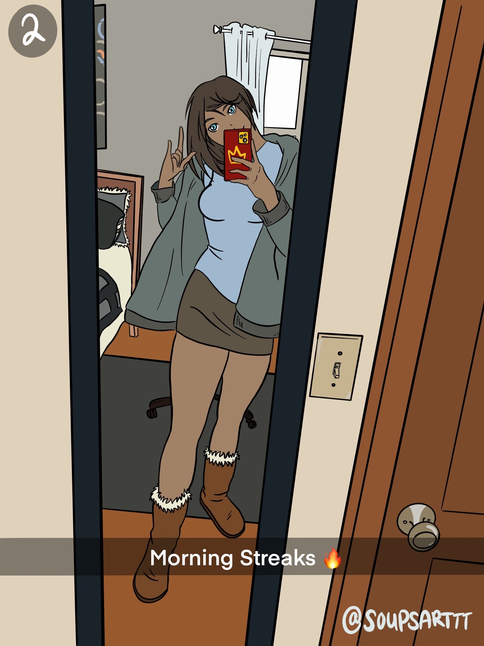 ArtStation - The Avatar sends Snap Streaks?!