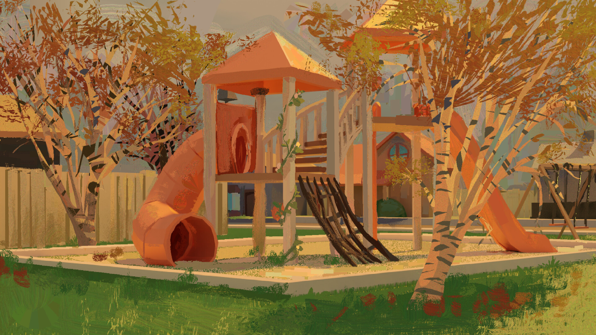 ArtStation - Playground BG