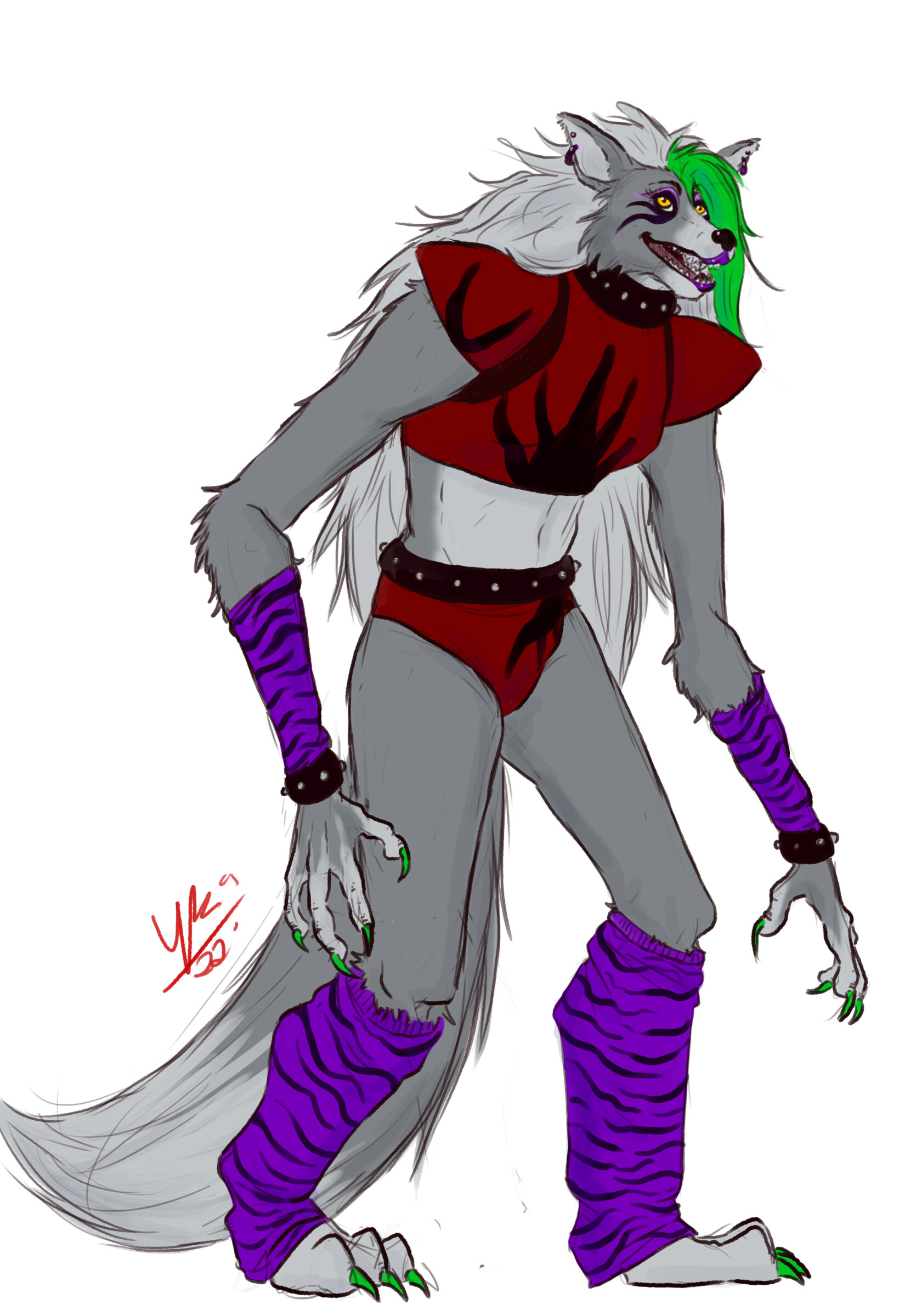 Matlalihuitl - FNAF Monster AU - Sketch Collection