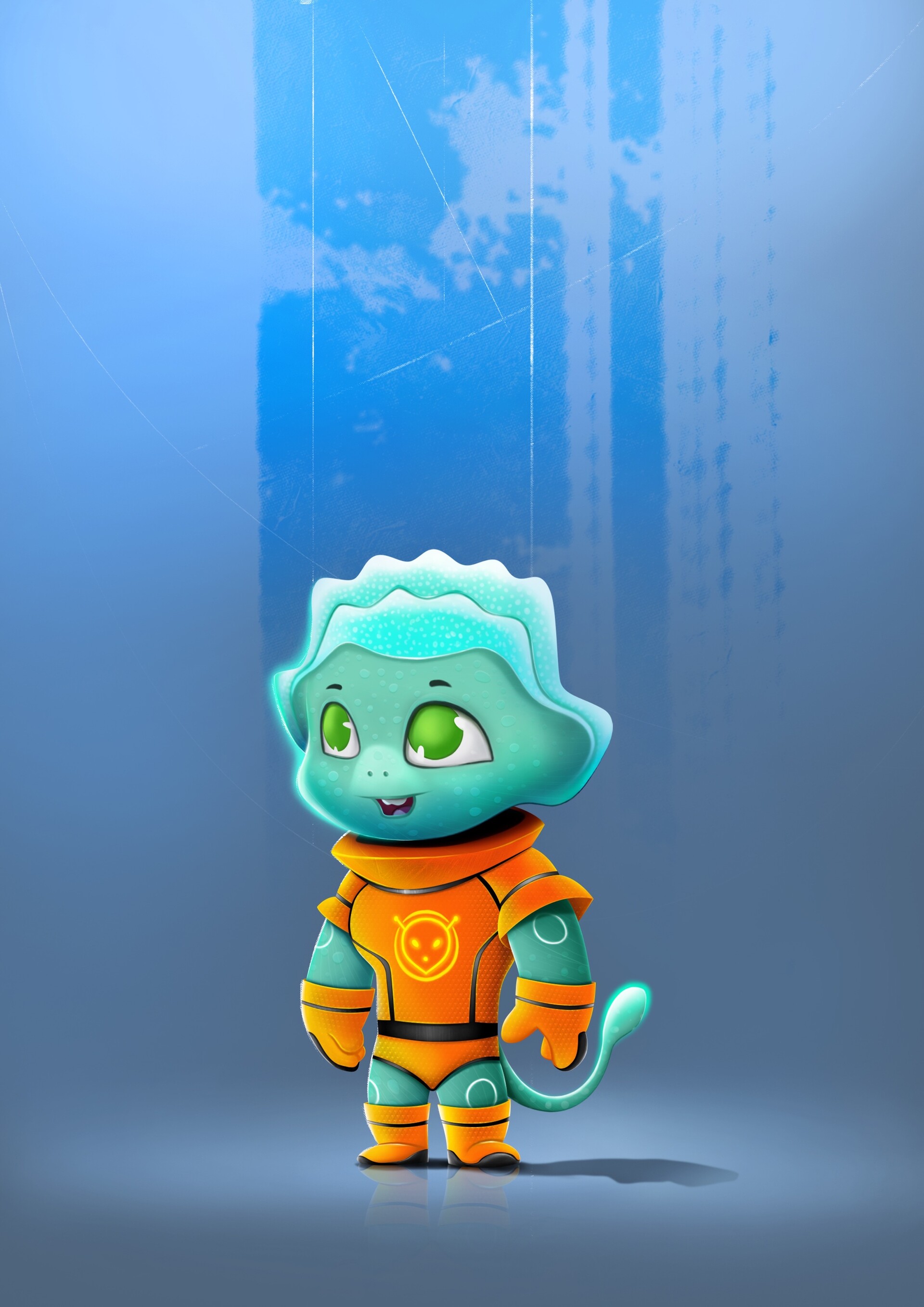 ArtStation - Scifi toony character