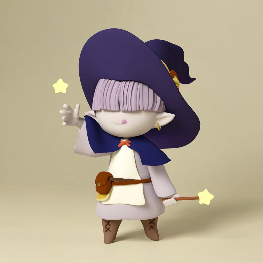 ArtStation - Little Wizard