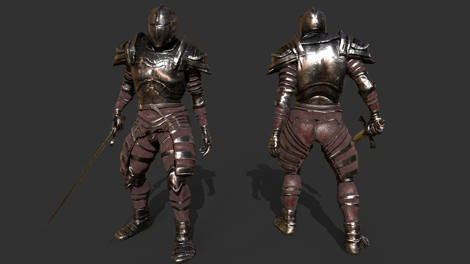 Robert Reckowsky - Wolf Armor (For the Game: Talons Blade) - Rendered ...