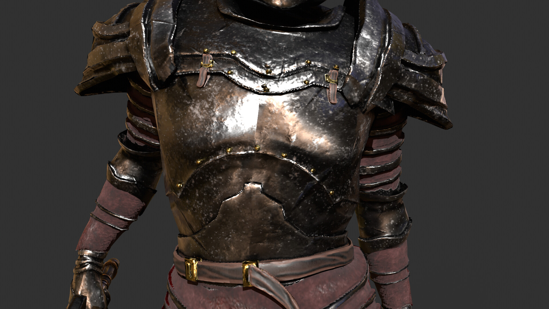 Robert Reckowsky - Wolf Armor (For the Game: Talons Blade) - Rendered ...