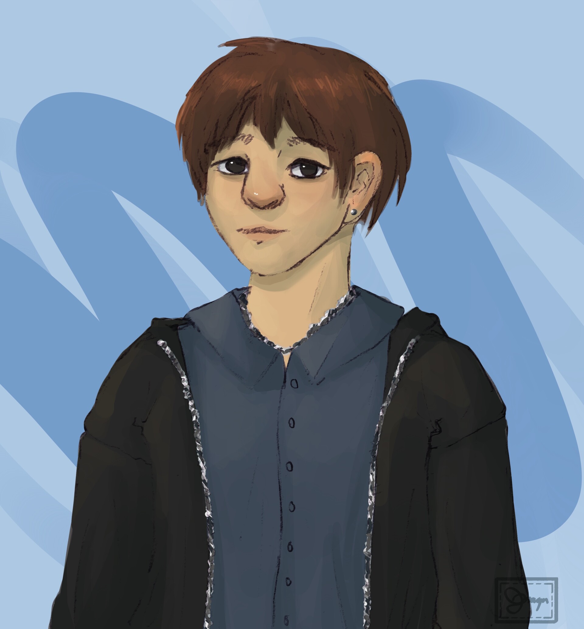 ArtStation - Jesi (Original Character) - first concept SKETCH