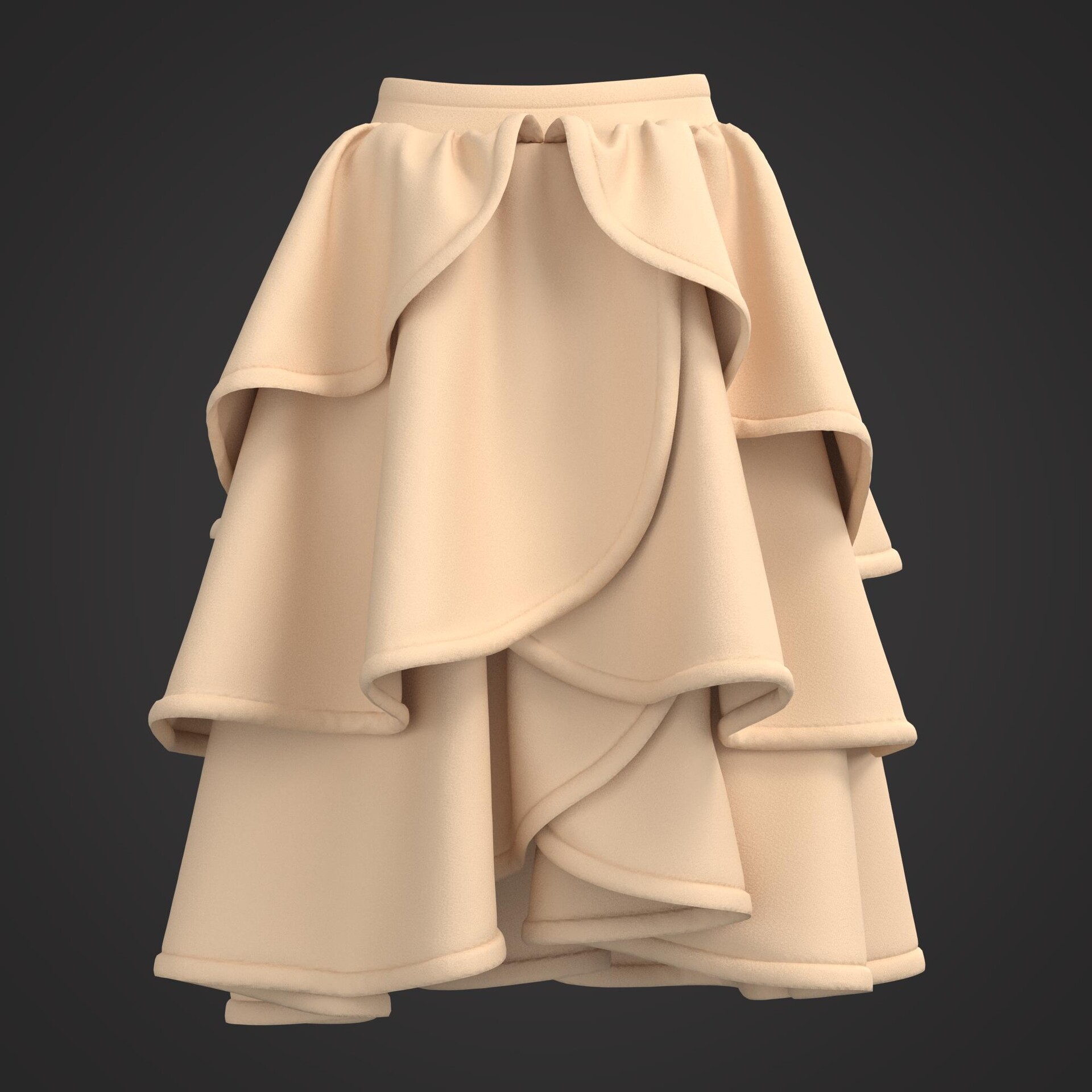 ArtStation - Women's Skirt