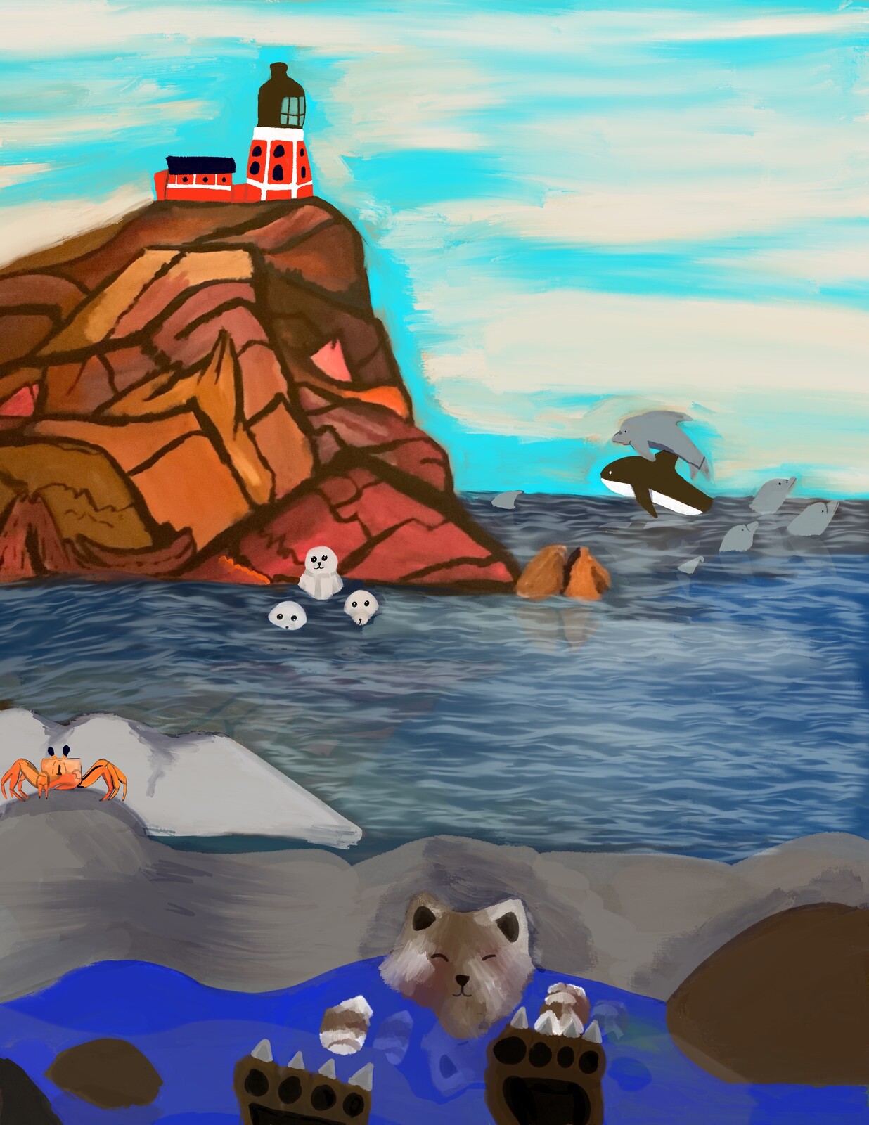 faith Nelson - Peaceful days at the sea