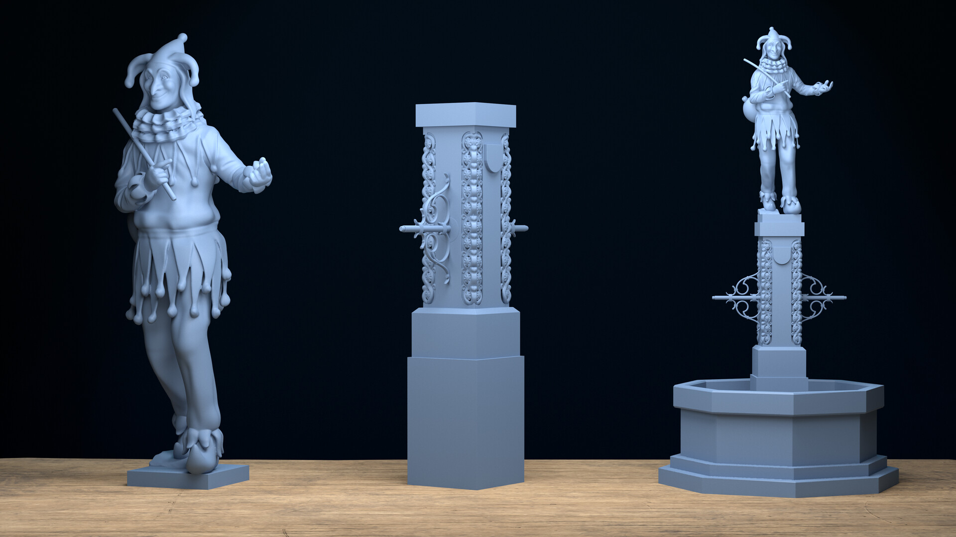 ArtStation - 3D Printable Statue